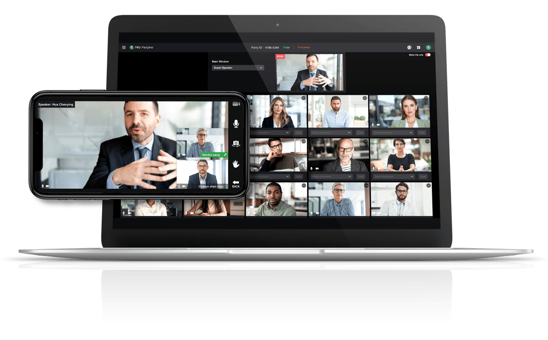 Skype TX to TVU Partyline