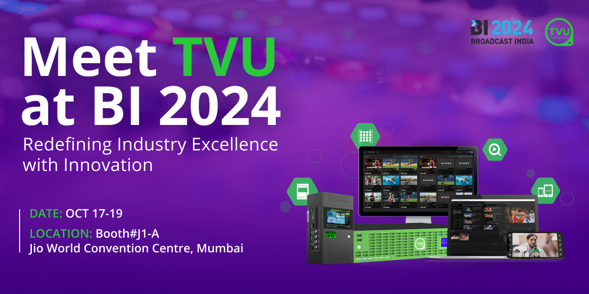 Meet TVU Networks at BI 2024